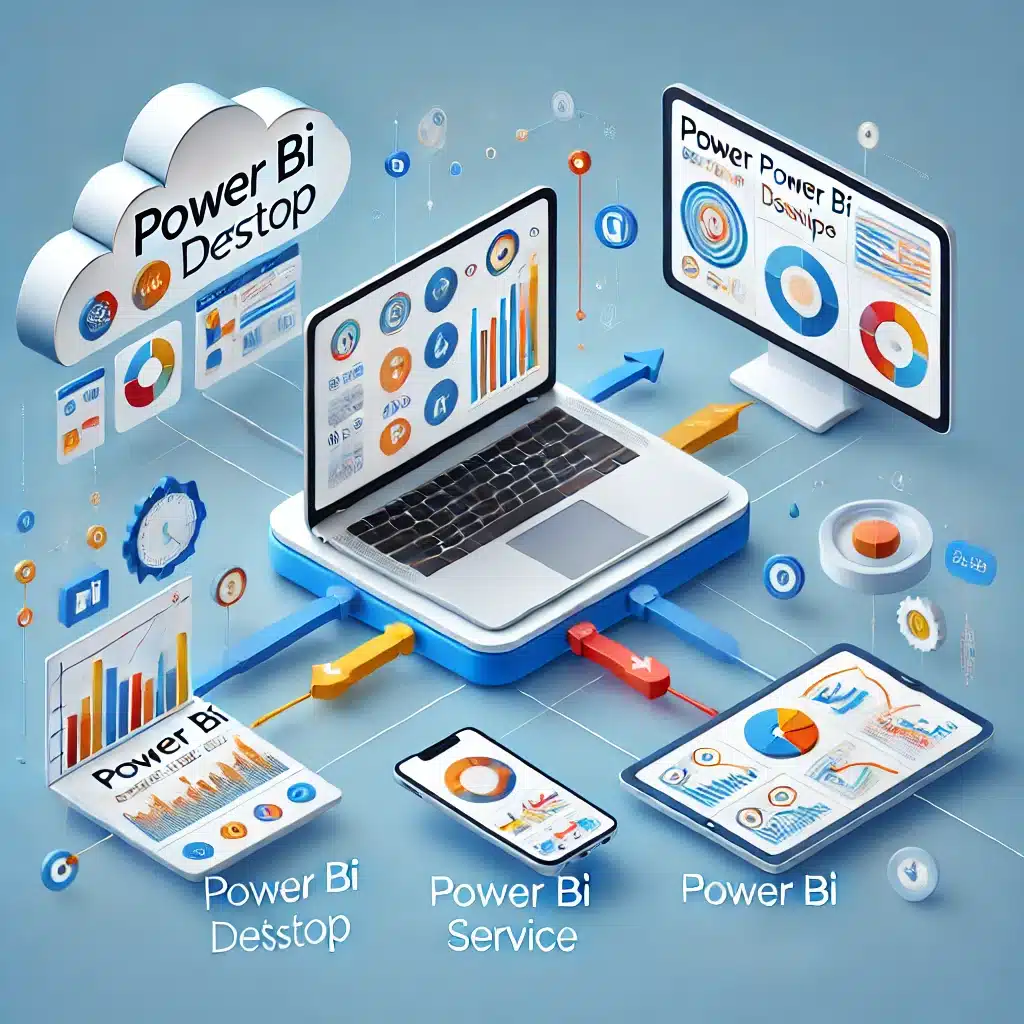 Components: Power BI Desktop, Service, and Mobile - Excelbuddy.com